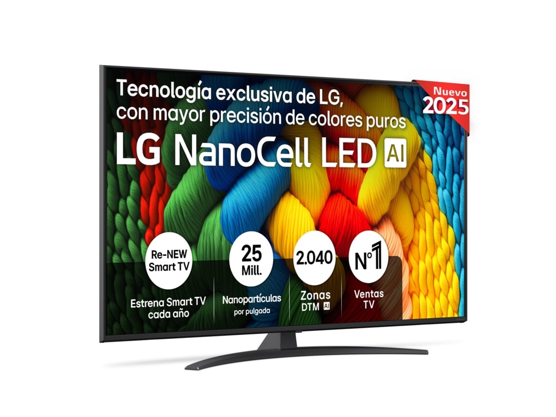 TV LG 55NANO81 (Nano Cell - 55'' - 140 cm - 4K Ultra HD - Smart TV ...