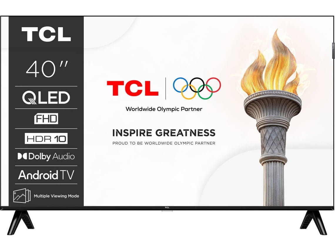 TV TCL 40S5K (QLED - 40'' - 102 cm - Full HD - Smart TV) | Worten Canarias