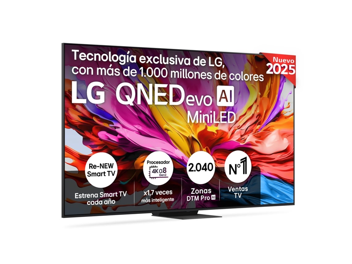 TV LG 100QNED86A6 (QNED Evo AI - Mini LED - 100'' - 254 cm - 4K Ultra HD - Smart TV) | Worten ...