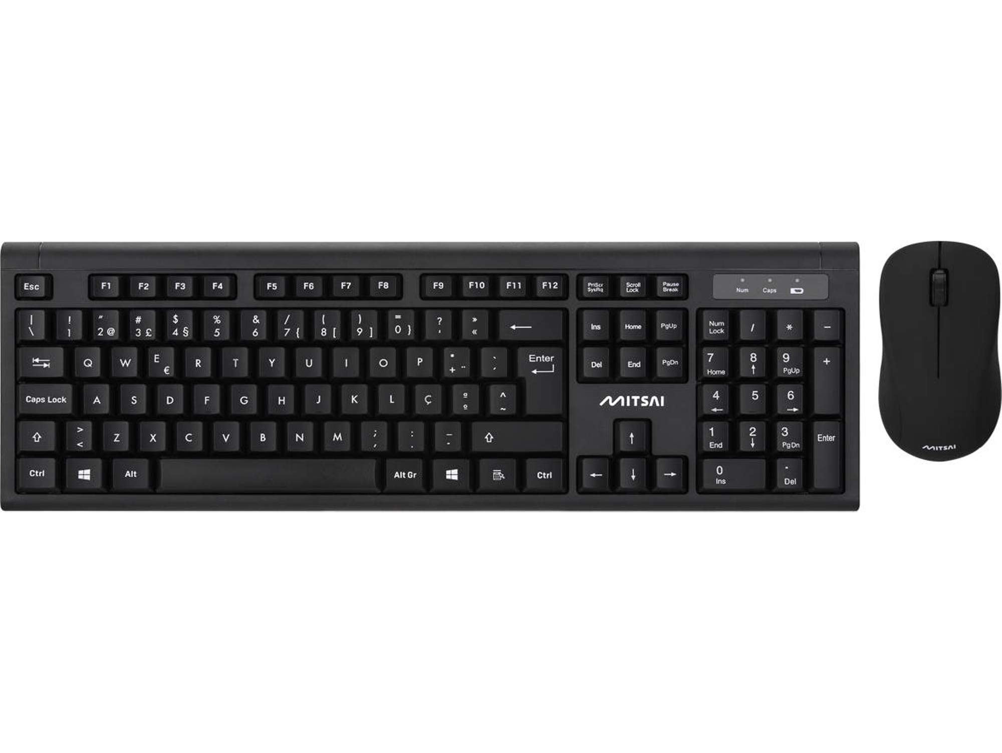 Teclado + Ratón MITSAI C411 (Inalámbrico) | Worten Canarias