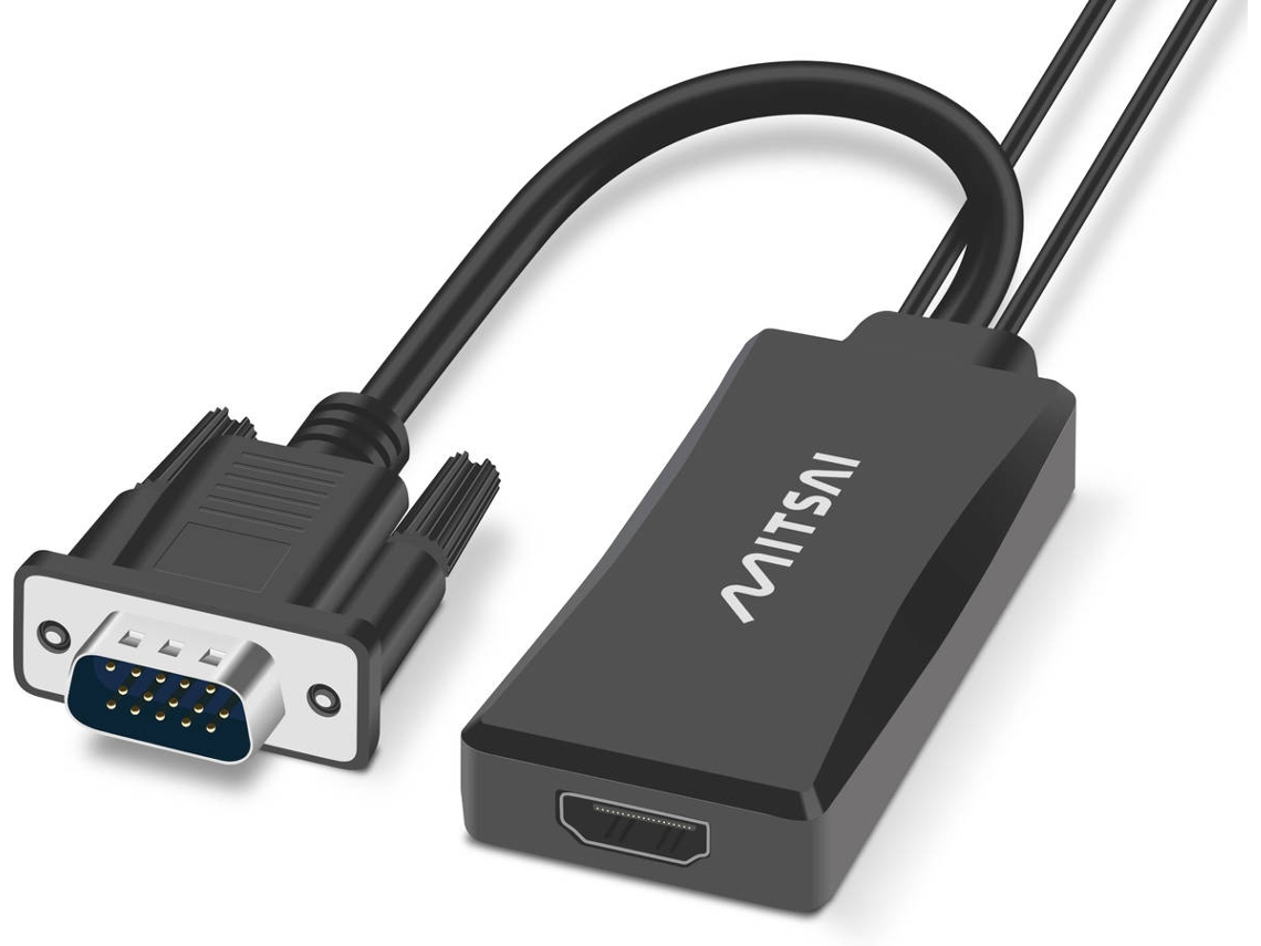 Adaptador MITSAI VGA - HDMI | Worten Canarias