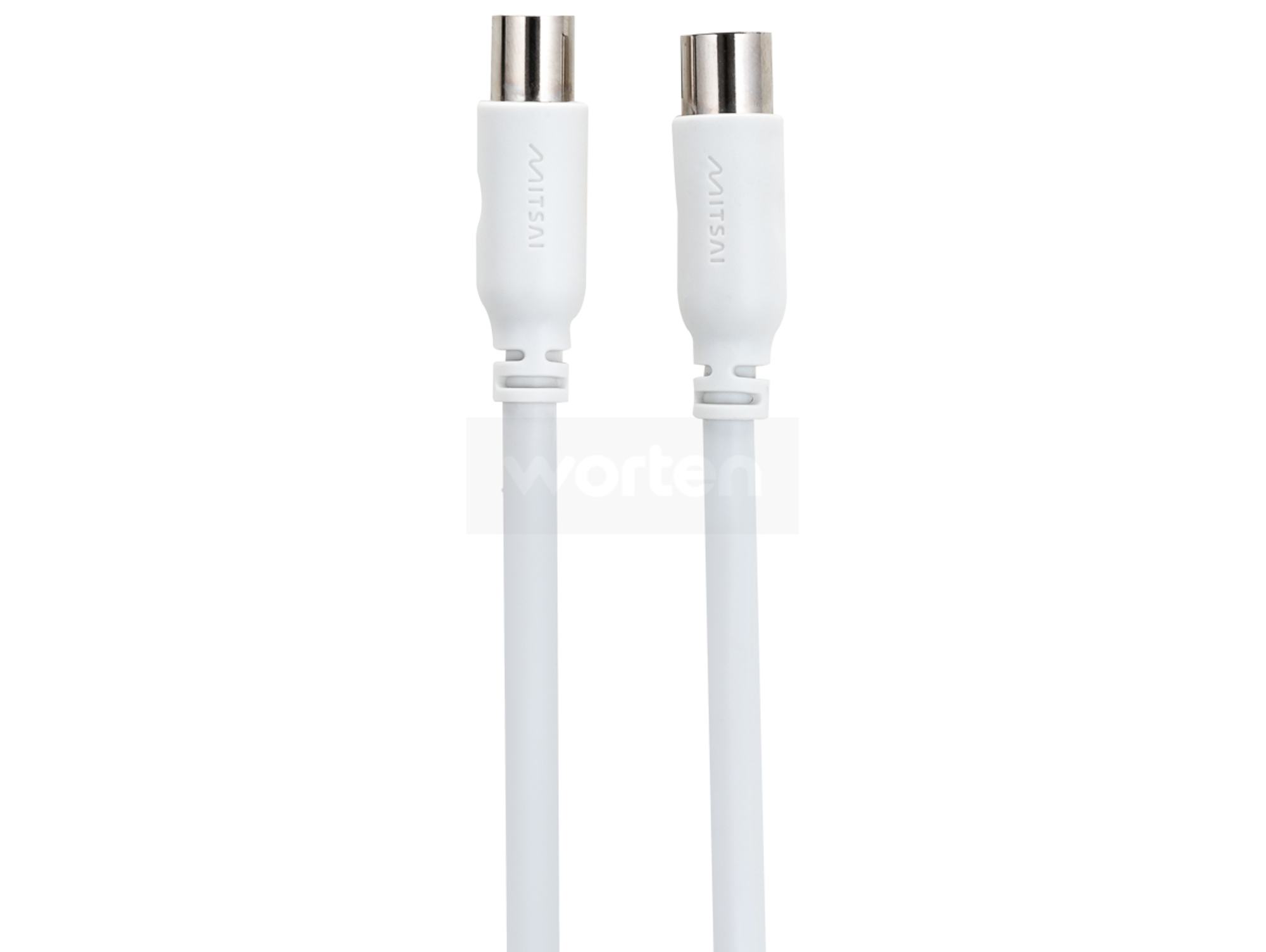 Cable Antena MITSAI Coaxial (Macho-Hembra) 5M | Worten Canarias