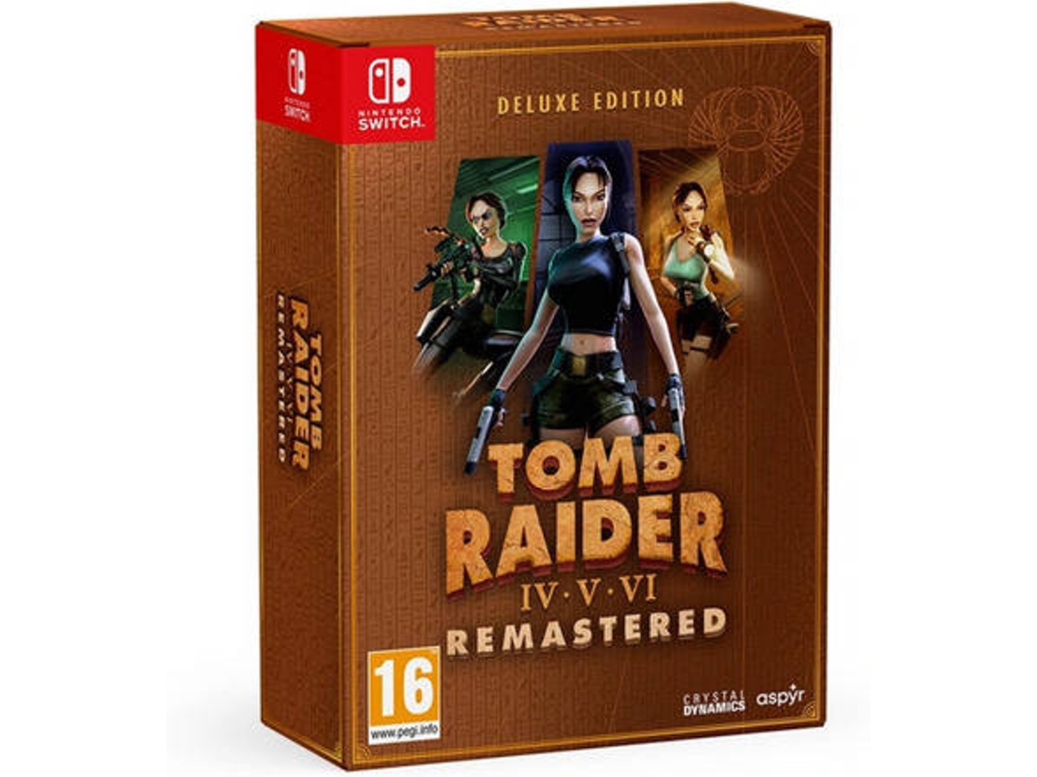 Juego Nintendo Switch Tomb Raider IV-VI Remastered Starring Lara Croft ...