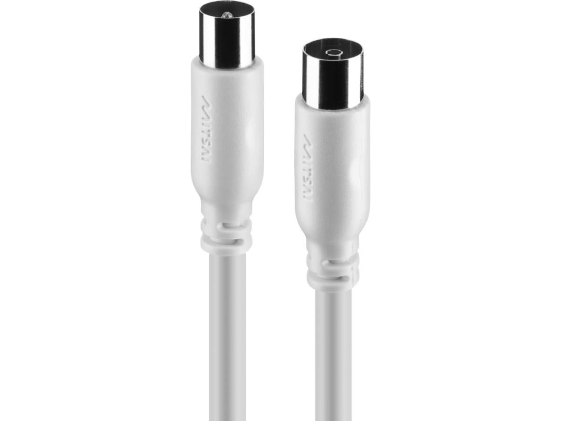 Cable Antena MITSAI MAC 3219 (M-H - Coaxial - 10 m) | Worten Canarias