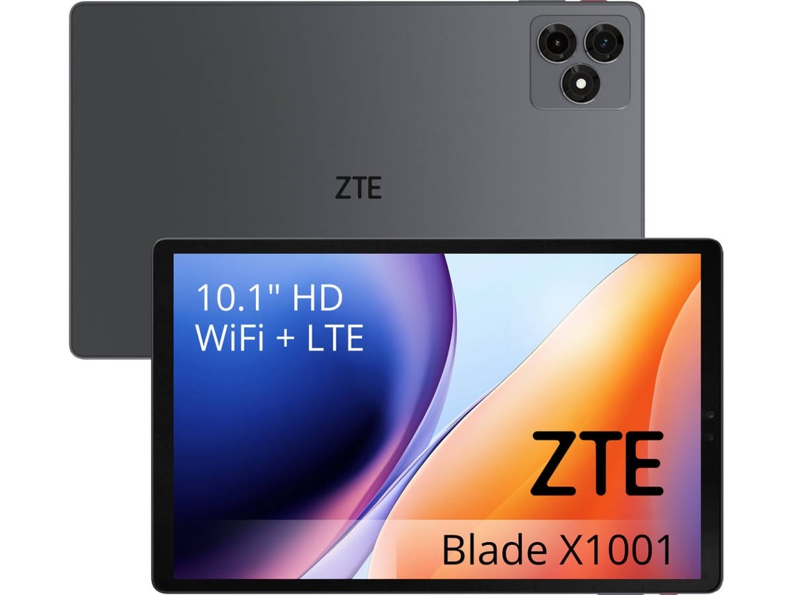 Tablet ZTE Blade X1001 (10'' - 64 GB - 8 GB - Gris) | Worten Canarias